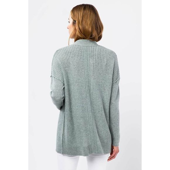 Kinross | Sweaters | Kinross Cardigan Sweater Micro Cable Knit Cashmere ...